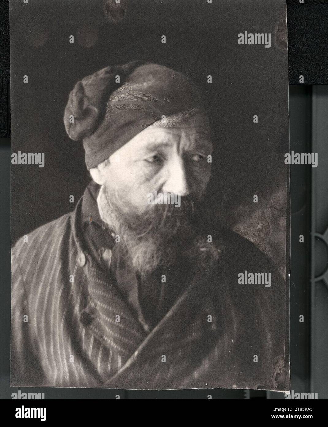 Ludwig David Study head. Gummidruck after 1894 Stock Photo - Alamy