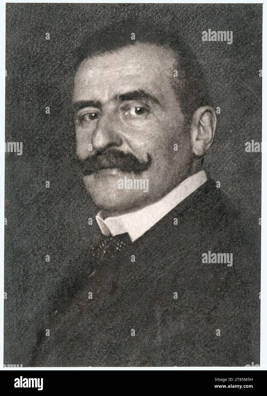 Hans Watzek Dr. Spitzer. Gummidruck 1900 , 1900 Stock Photo - Alamy
