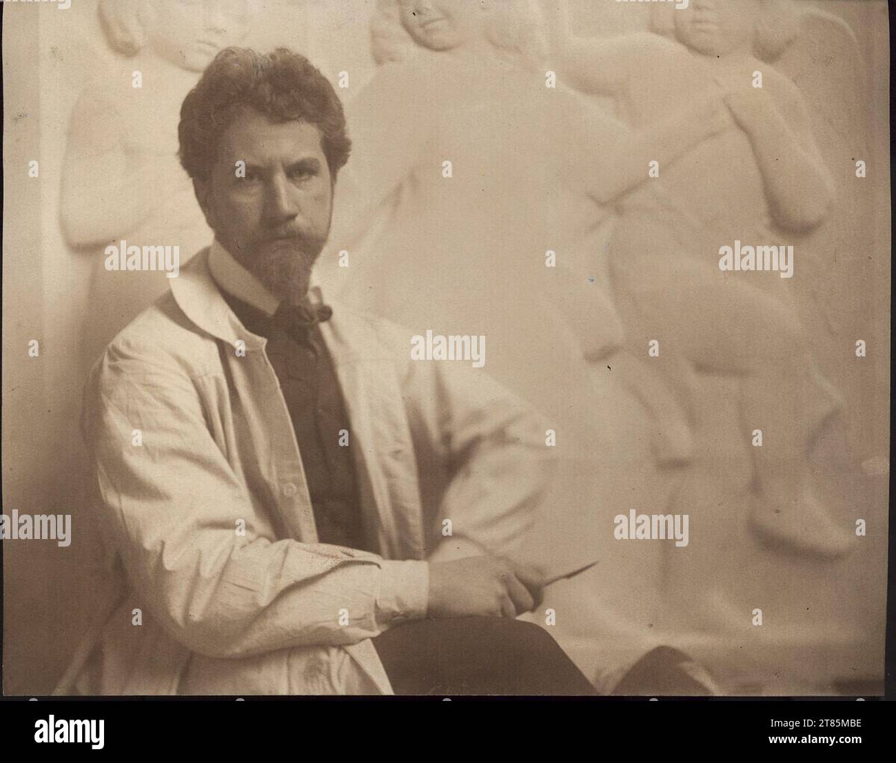 Rudolf Dührkoop Portrait. Mattalbuminpapier 1908 , 1908 Stock Photo - Alamy