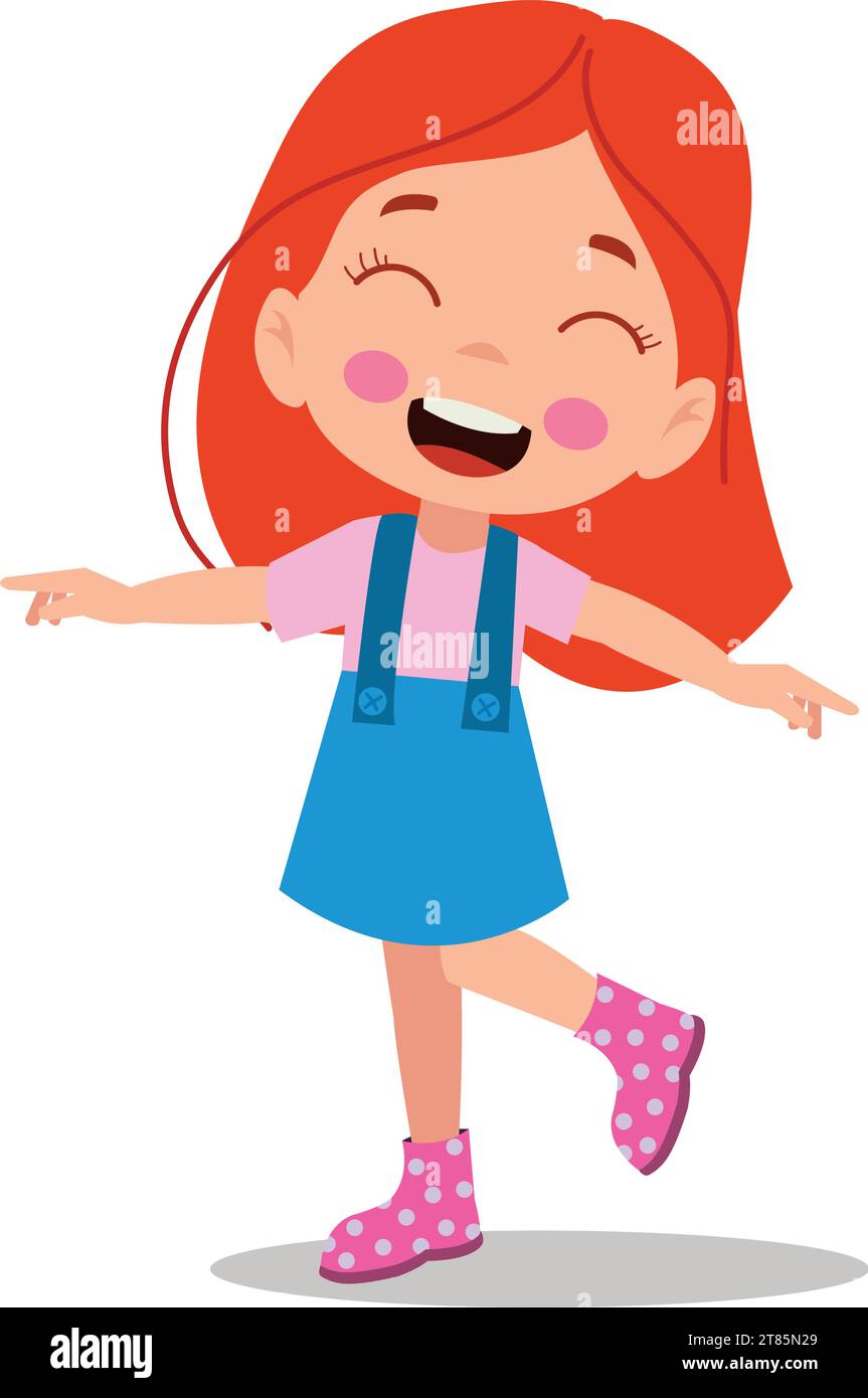 preschool boy with cute happy facial expression Stock Vector Image ...