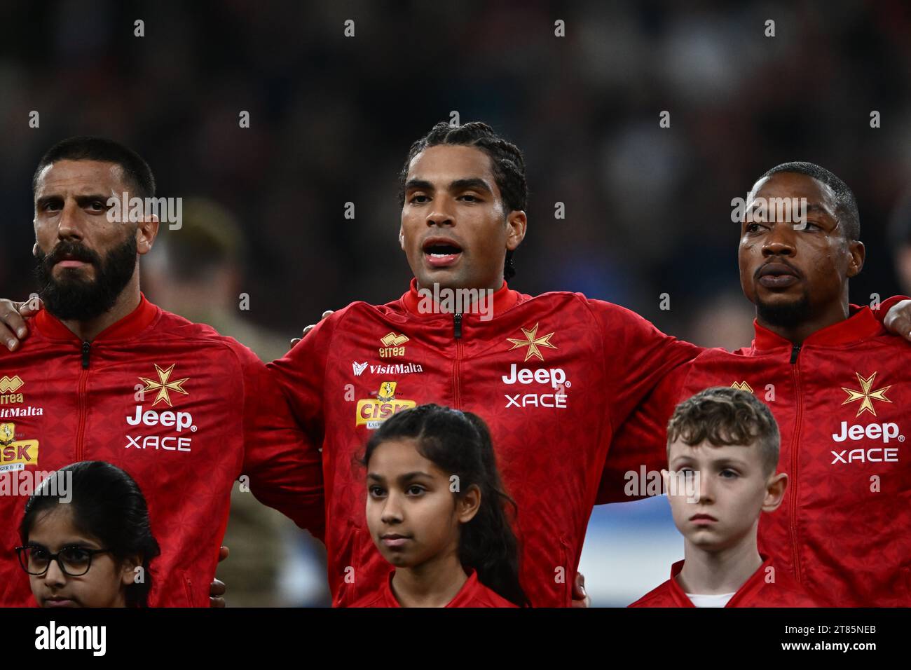 LONDON, ENGLAND - November 17: Enrico Pepe, Yannick Yankam, Kemar Reid ...