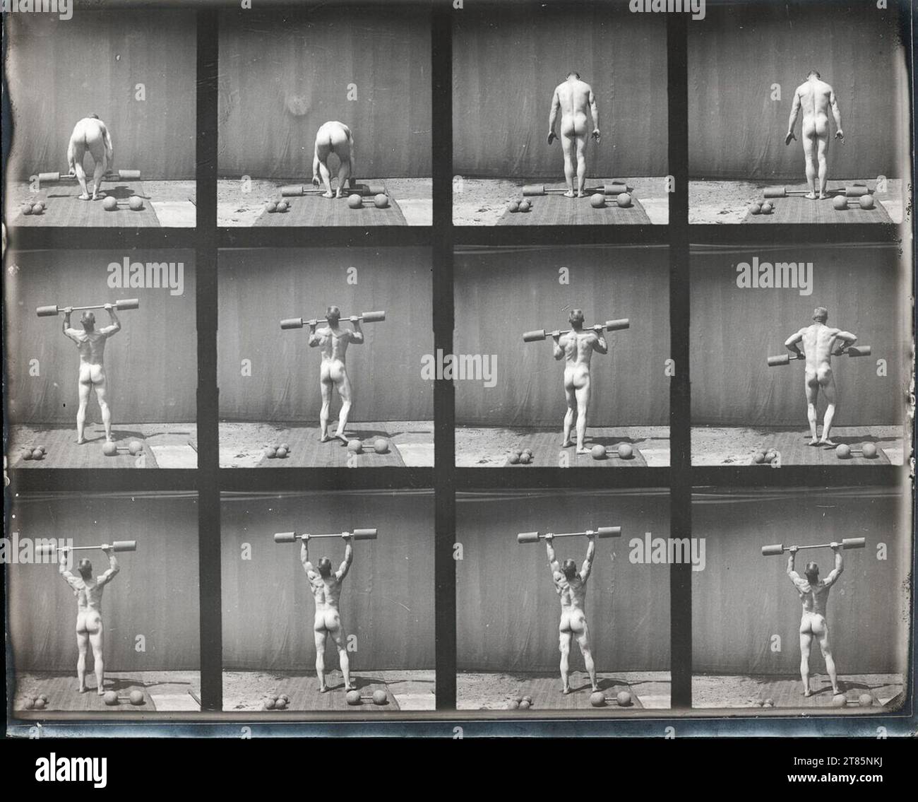 Albert Londe Lever from the 160 pounds' gender. Silver gelatin paper ...