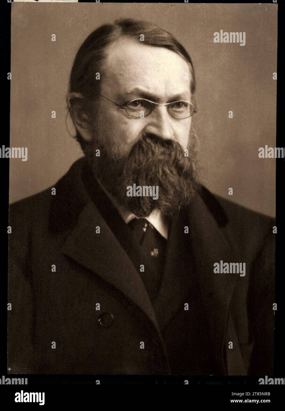 Ludwig David Portrait of the physicist Ernst Mach. Platinum Print 1882 ...