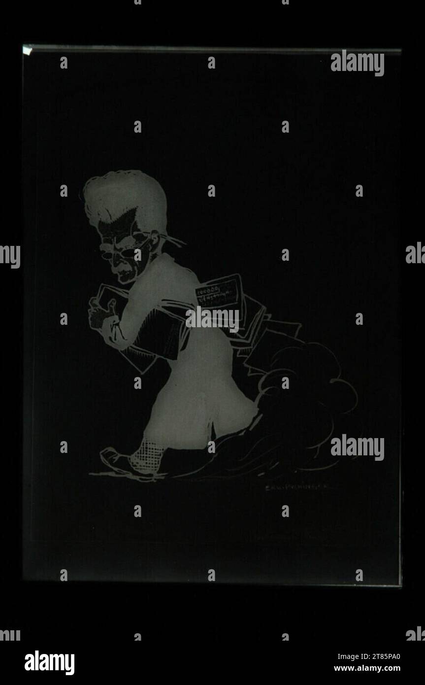 1900s caricature cartoon illustration hi-res stock photography and images - Alamy