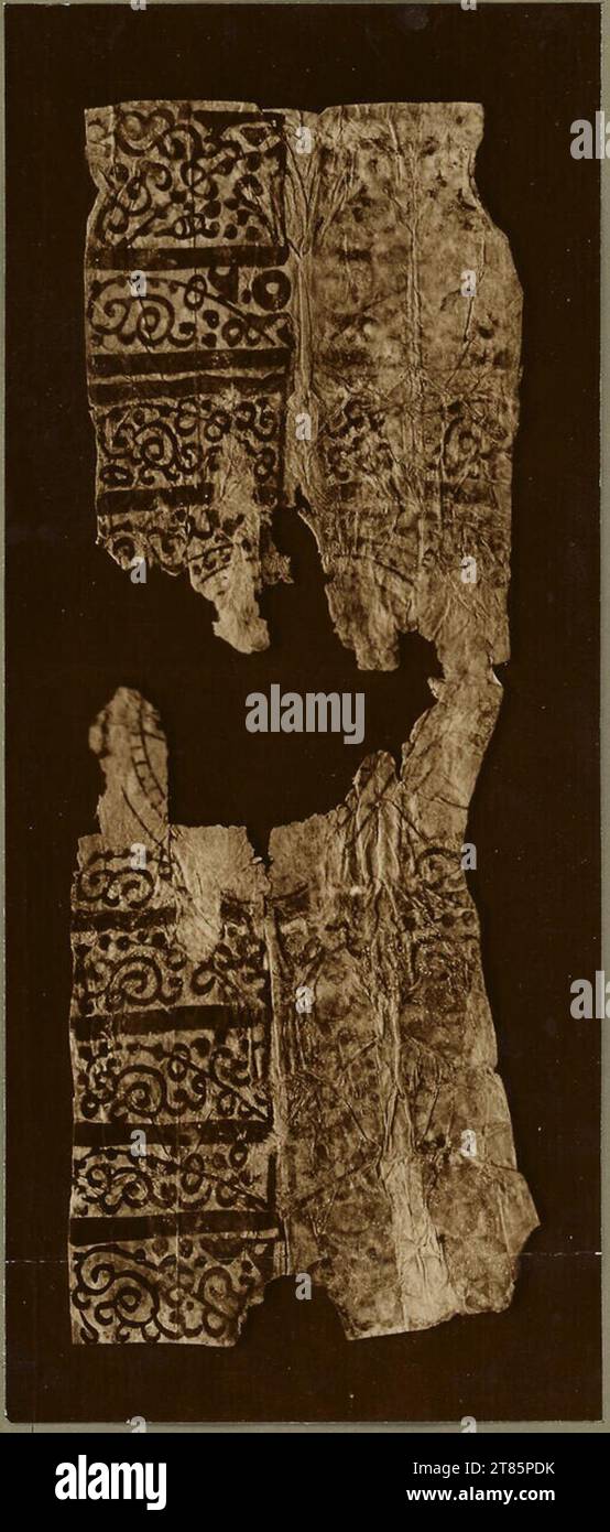 Max Jaffé Papyrus from the Archduke Rainer collection. Silver gelatin ...