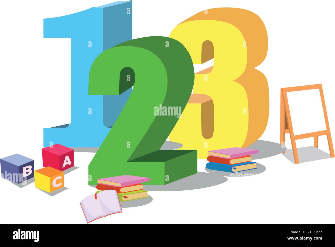 123 vector vectors Stock Vector Images - Alamy