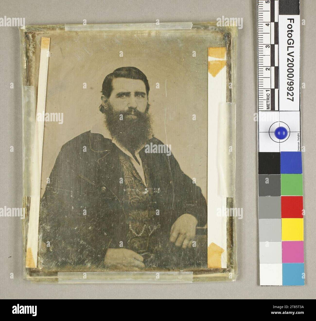 Albin Mutterer Self -portrait . Daguerreotype process 1840-1849 , 1840/ ...