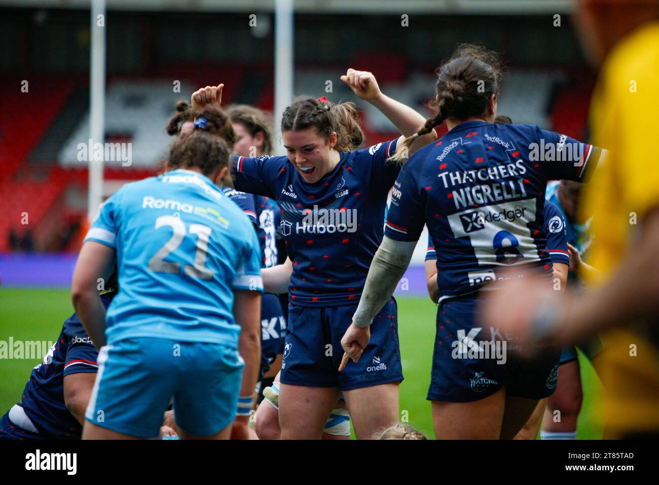 Bristol Bears Women Rugby Player Phoebe Murray Stock Photo - Alamy