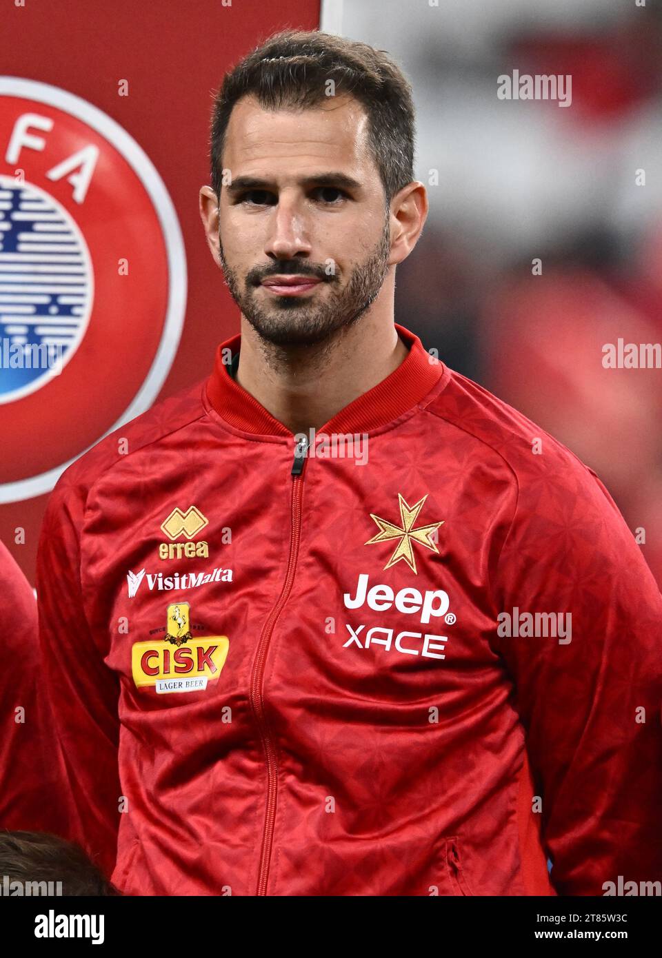 LONDON, ENGLAND - November 17: goalkeeper Henry Bonello of Malta ...