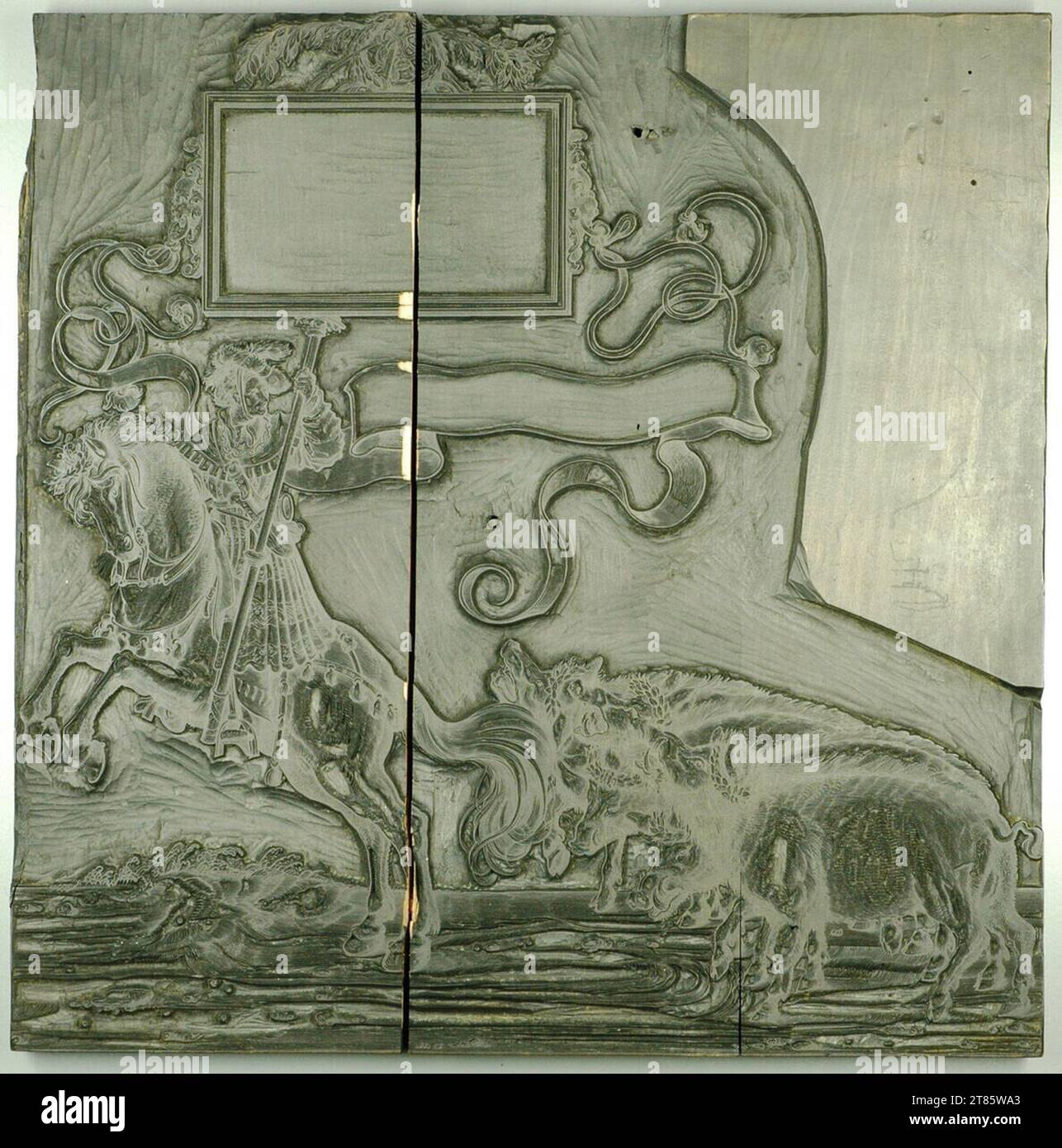 Pig hunter wilhelm von greyssen hi-res stock photography and images - Alamy