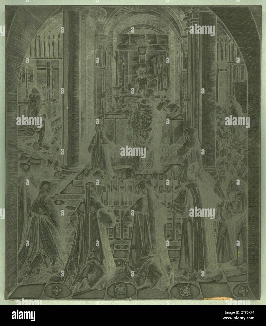 Leonhard Beck The "Weißkunig" Emperor Maximilians I.: Totenmesse for ...