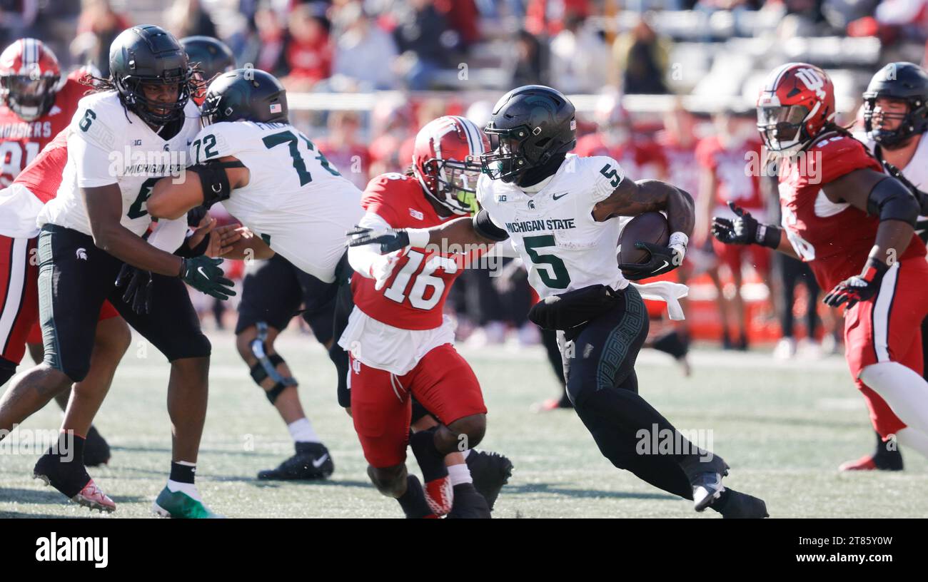 Bloomington, USA. 18th Nov, 2023. BLOOMINGTON, INDIANA - NOVEMBER 18 ...