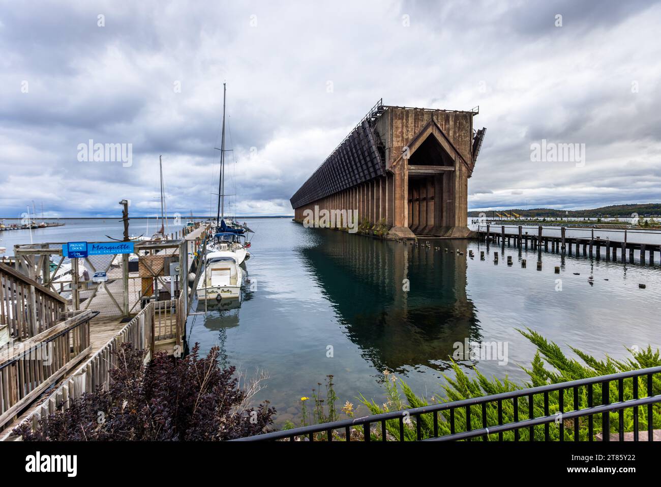 The Lower Harbor Ore Dock in downtown Marquette is no longer in ...