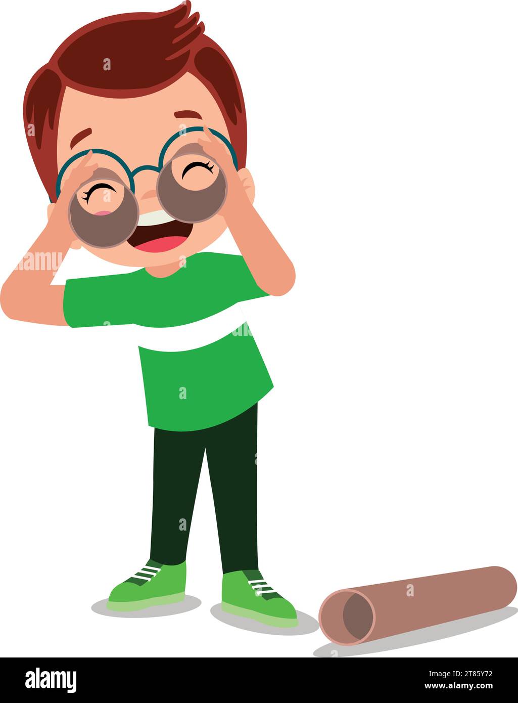 Paper person cut out Stock Vector Images - Alamy