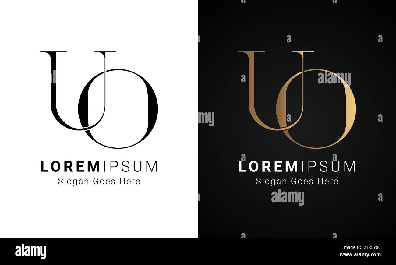 Uo minimal logo hi-res stock photography and images - Alamy