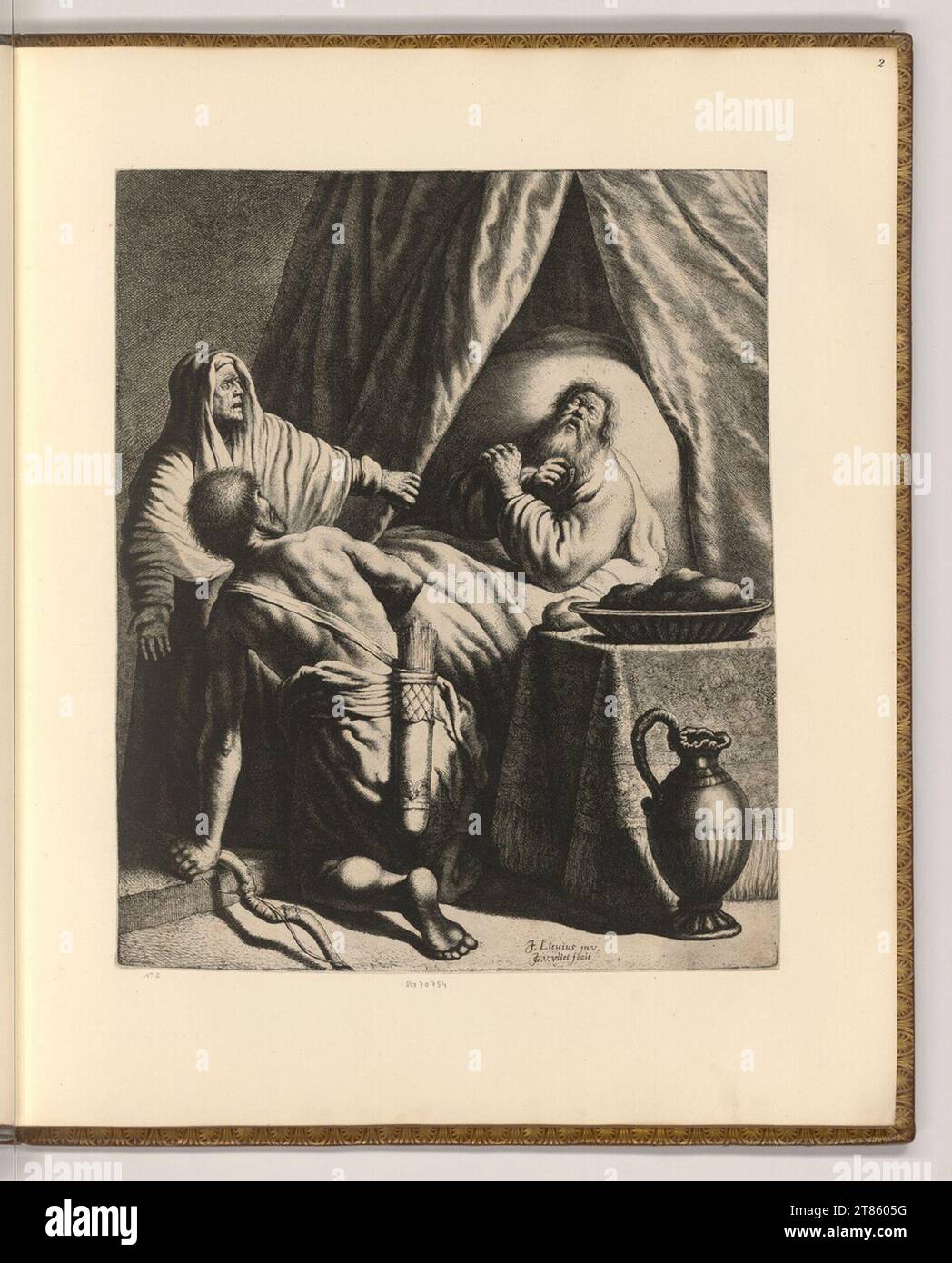 Jan Georg van Vliet (Engraver) Isaac and Esau. etching 1630-1635 , 1630 ...