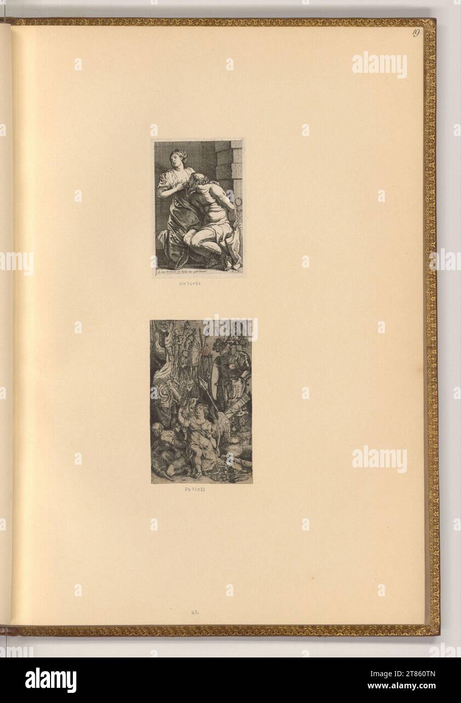 Willem Panneels (Engraver) Caritas Romana; Personification of peace ...