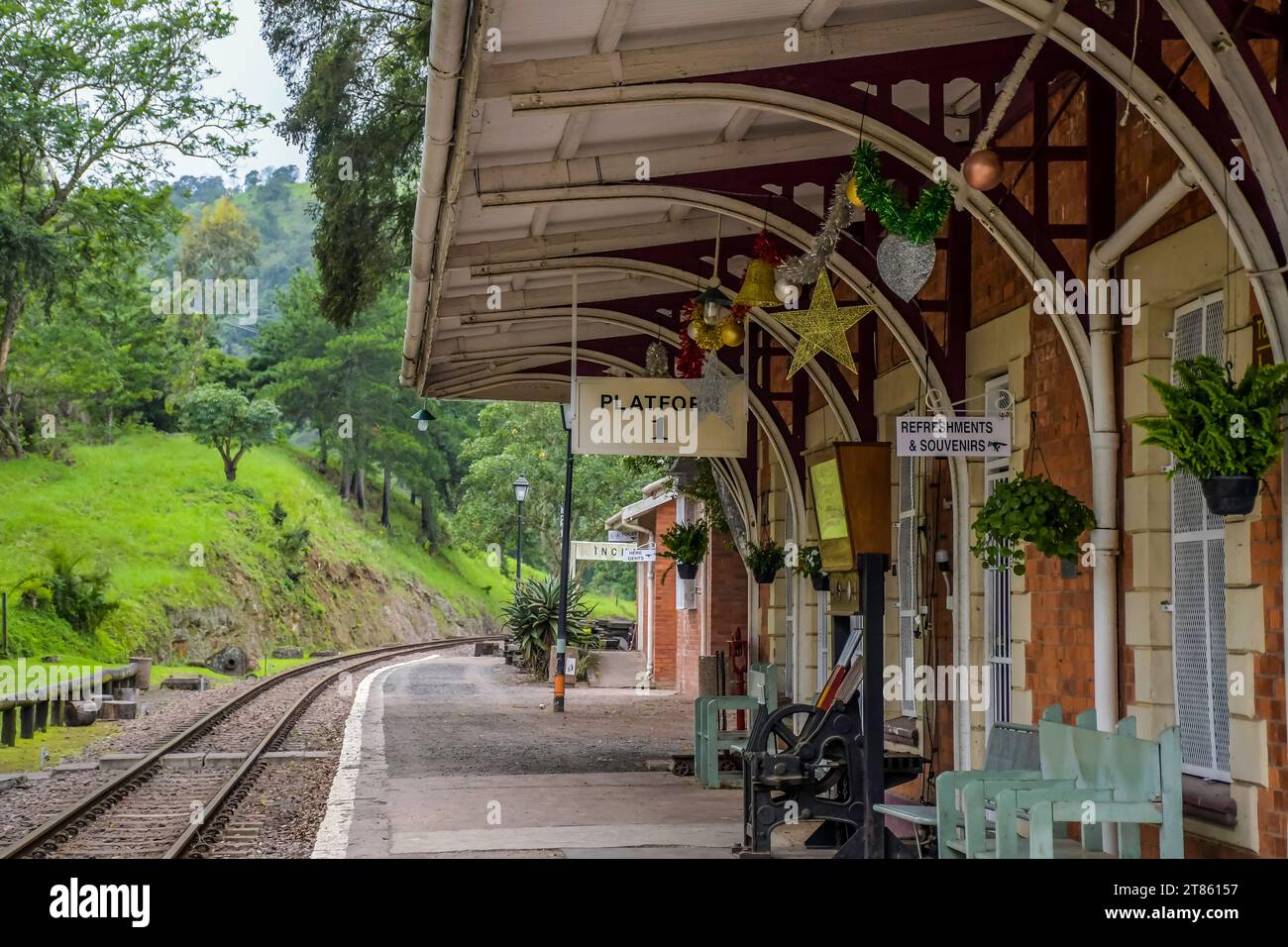 umgeni steam railway station in Inchanga Durban South africa runs steam ...