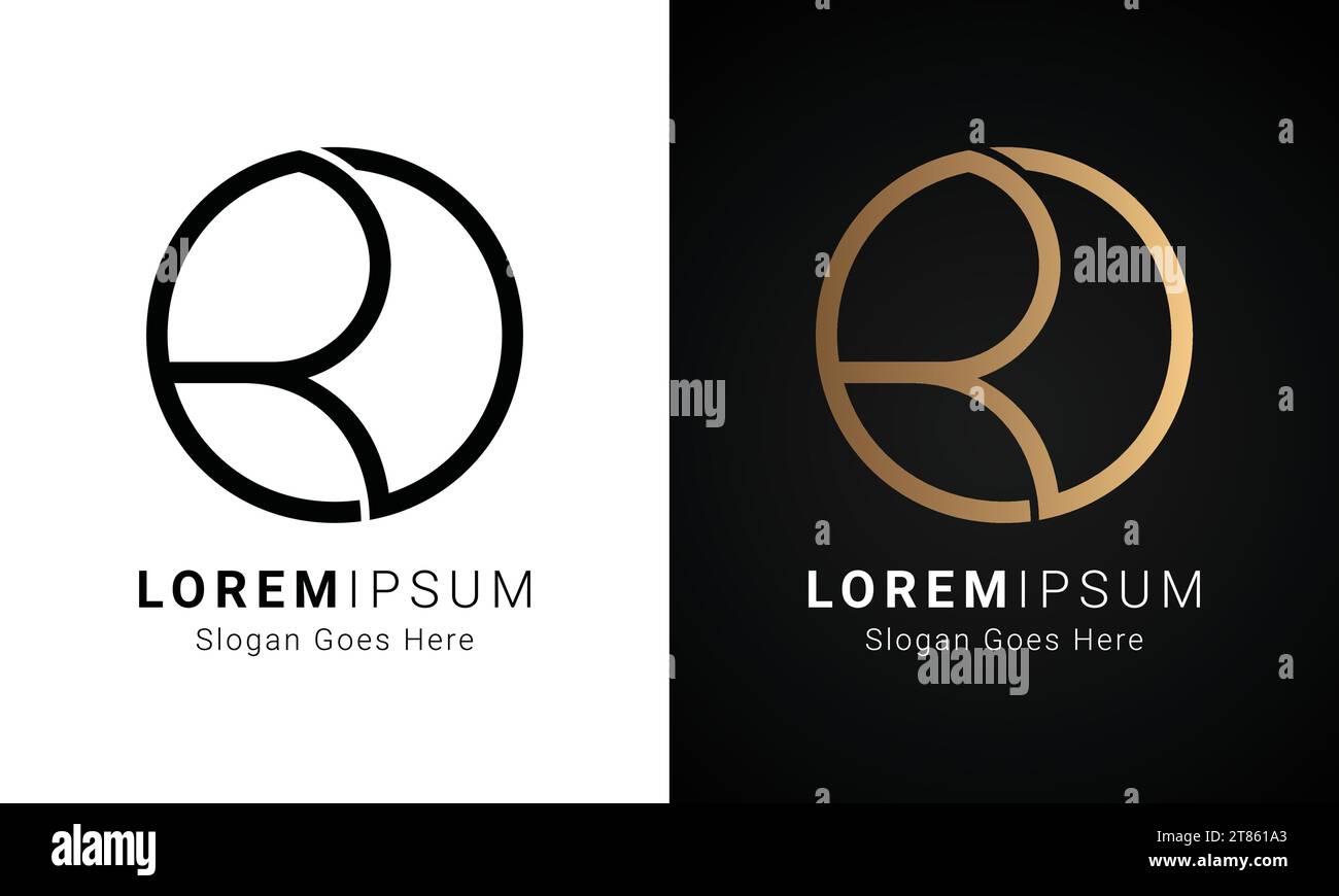 Luxury Initial RO or OR Monogram Text Letter Logo Design Stock Vector Image & Art - Alamy