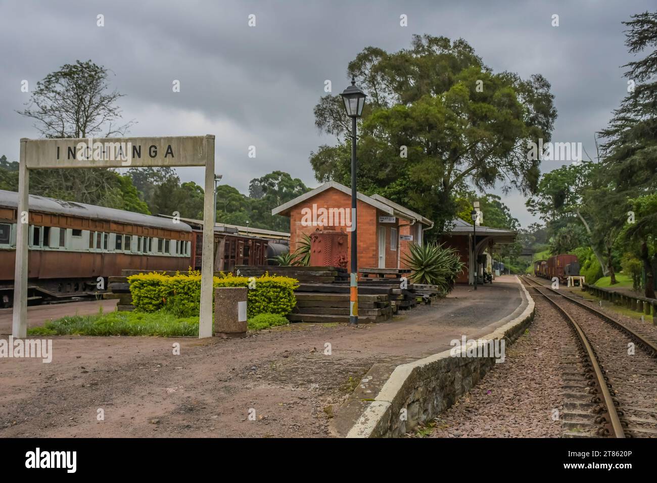 umgeni steam railway station in Inchanga Durban South africa runs steam ...
