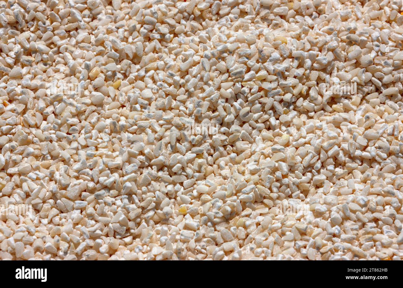 Samp is a food made from dried corn kernels that have been pounded and ...