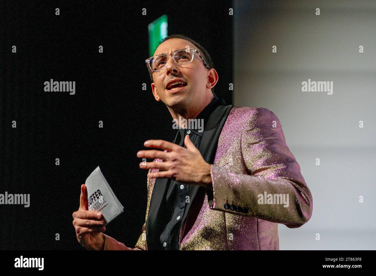 Brian Rosenthal performs during the Buffer Festival Gala Awards Show ...