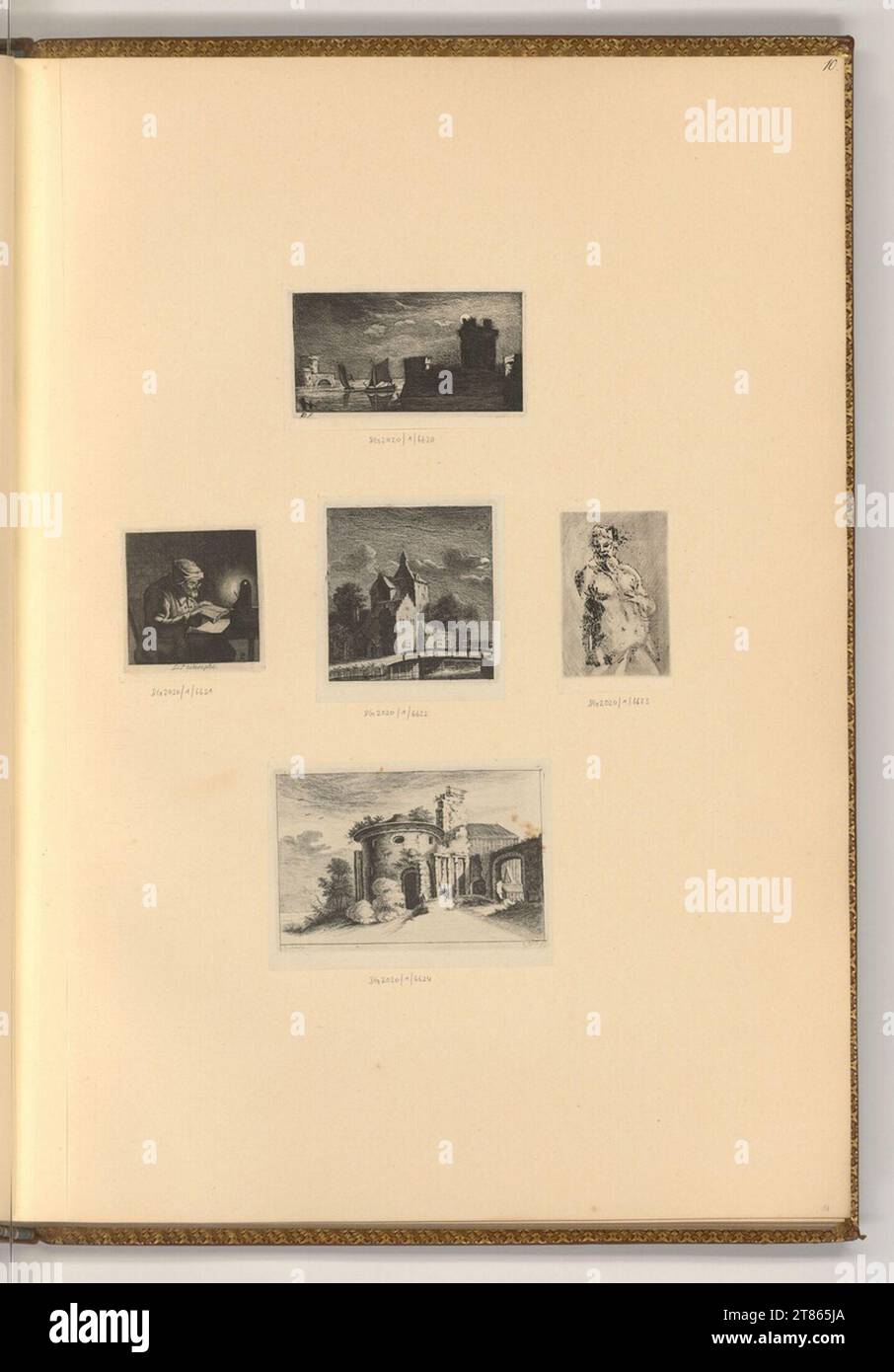 Caspar Jacobsz. Philips (Engraver) Various landscapes and figures ...