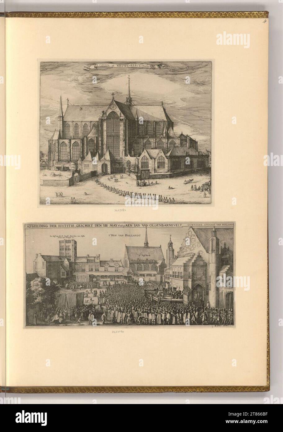 Claes Jansz Visscher (Ausführende r Künstler in) Church Ste Catherine ...