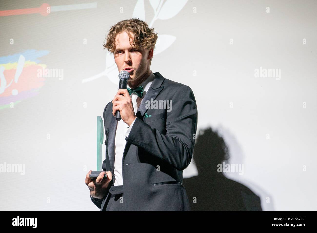 Toronto, Canada. 12th Nov, 2023. Matt Colbo wins Excellence in ...