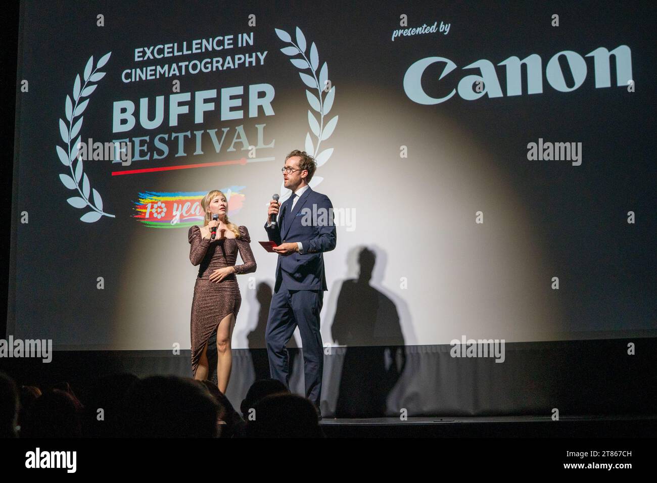 Toronto, Canada. 12th Nov, 2023. William J. Stribling and Mary Kate ...