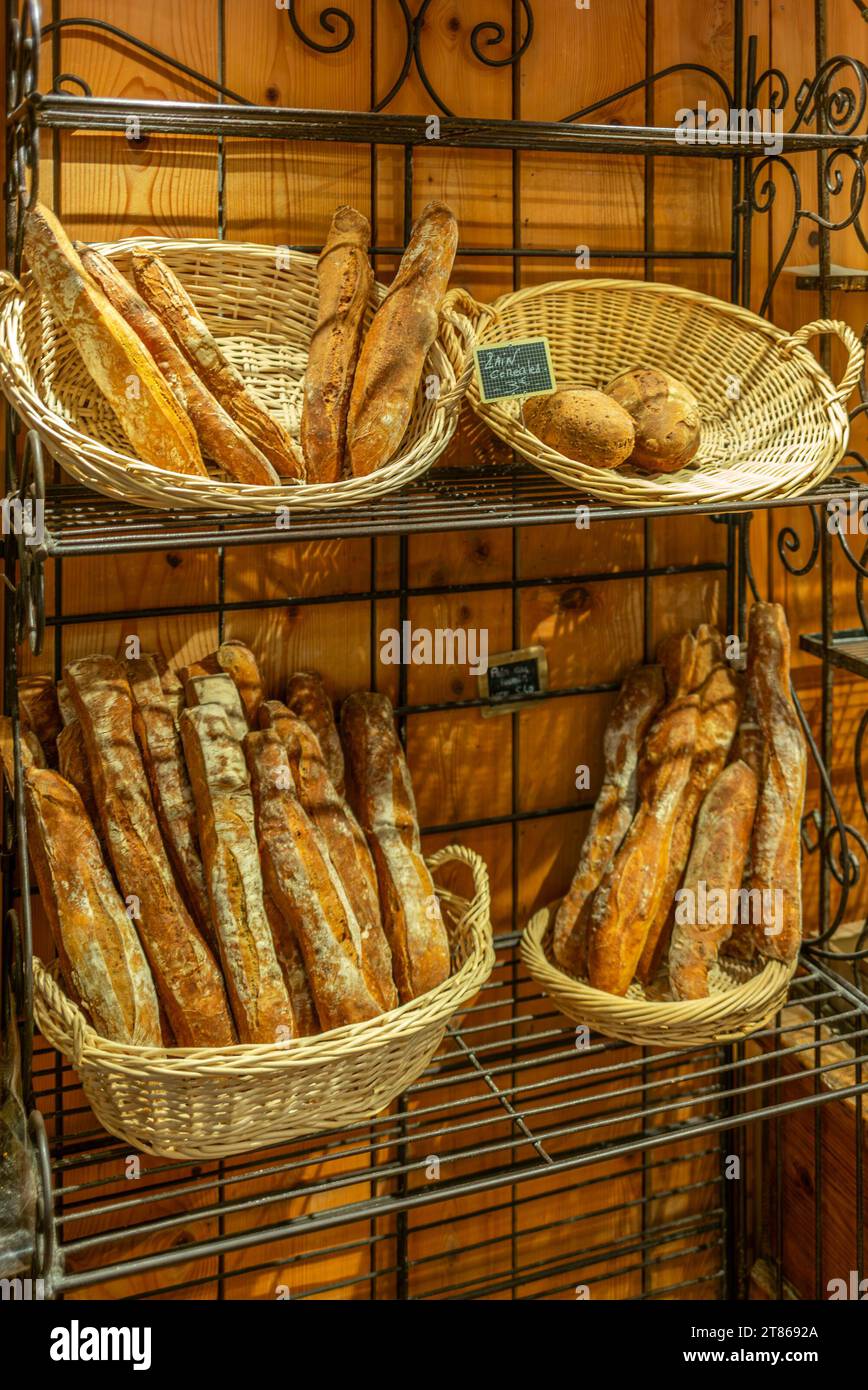 Different types of bread france hi-res stock photography and images - Alamy