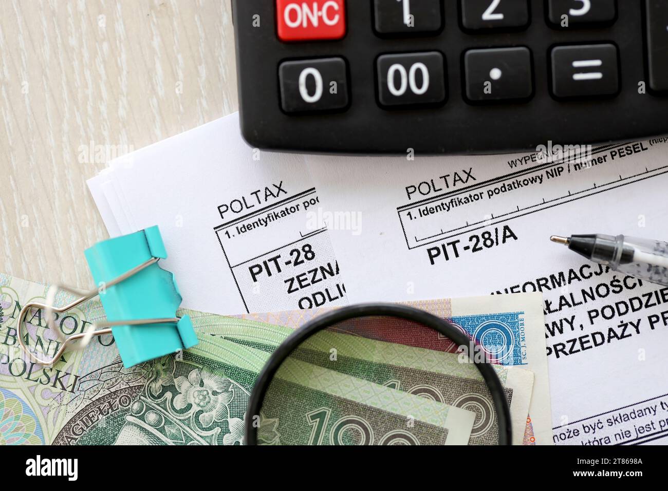 Information of income of inherited enterprise PIT28 and PIT-28A tax ...