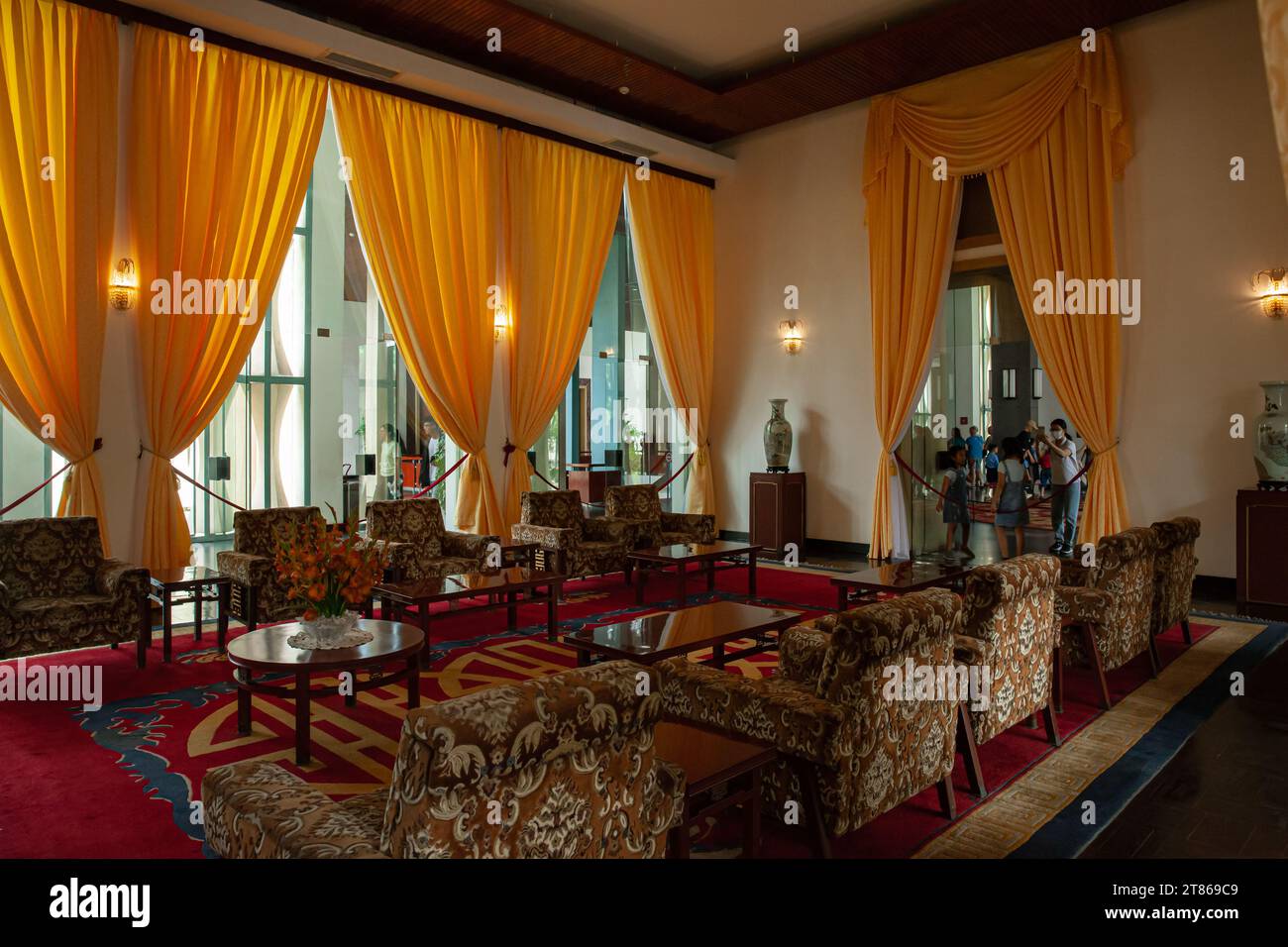 Ho Chi Minh city, Vietnam, March 25 2023: interior of Independence ...