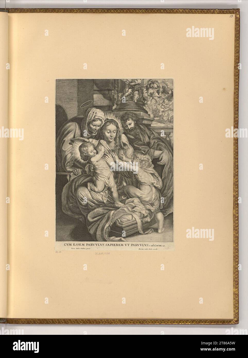Peter Paul Rubens Holy family with Johannesknabe and St. Elisabeth ...