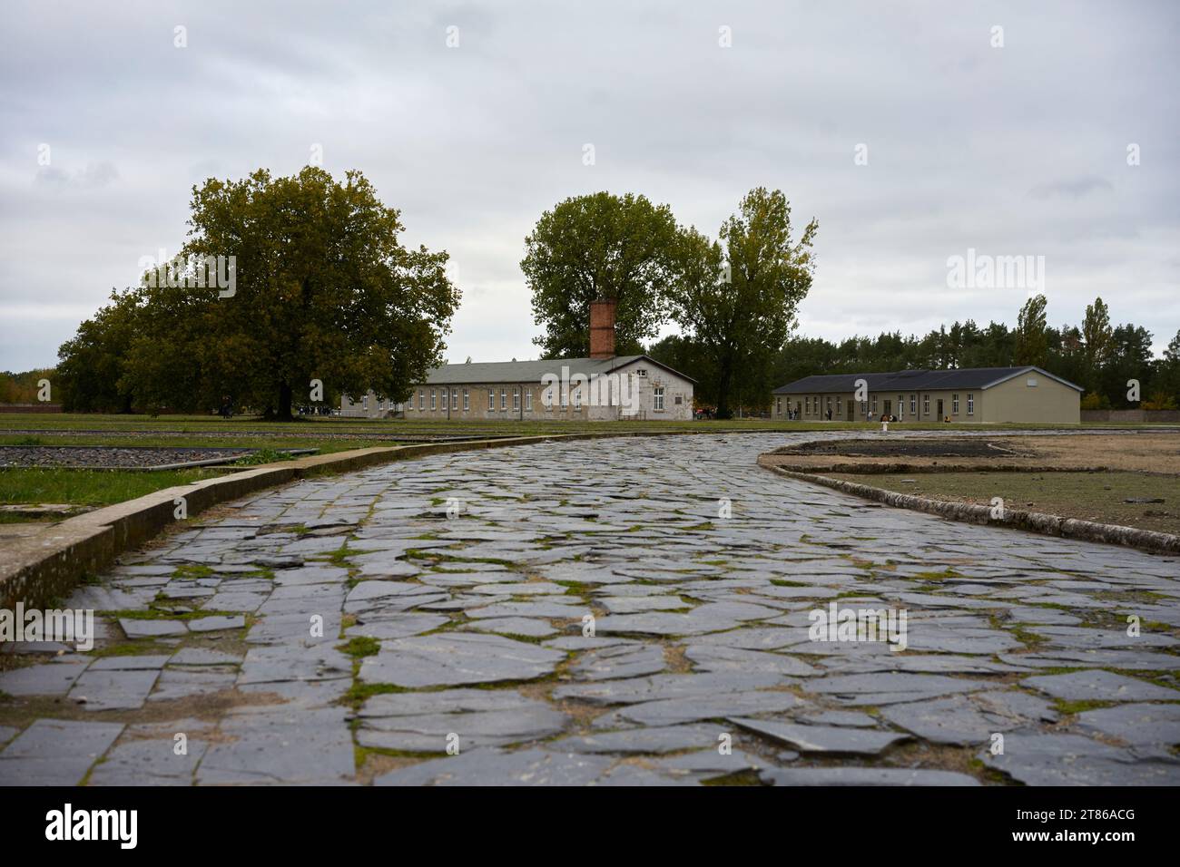 Site of former Sachsenhausen concentration camp Stock Photo - Alamy