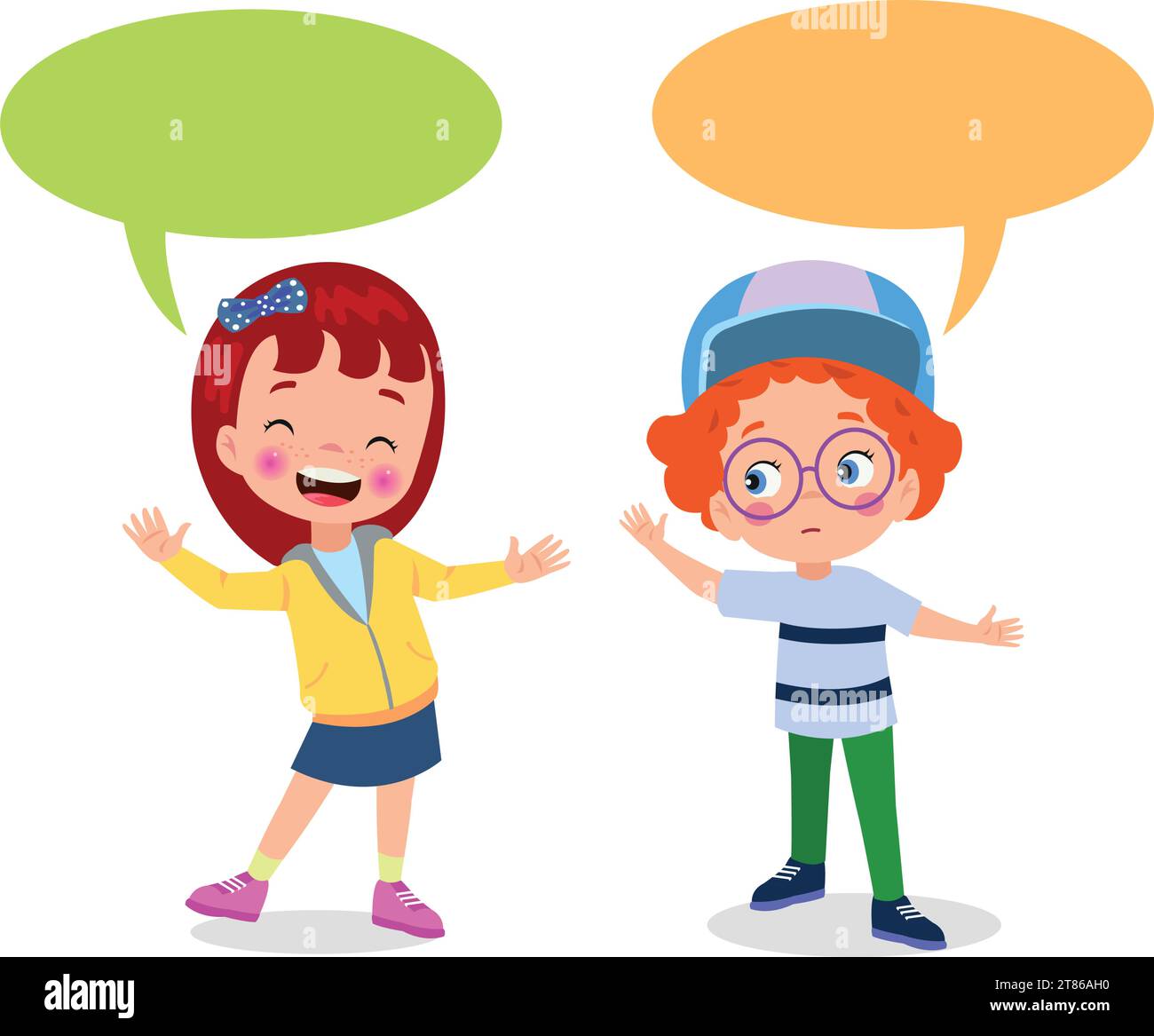 Figure drawing talking Cut Out Stock Images & Pictures - Alamy