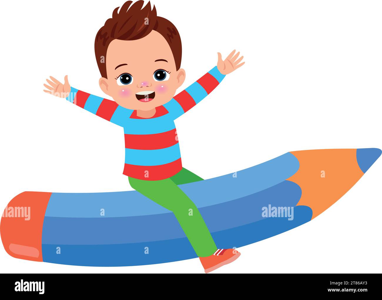 Flying back on Stock Vector Images - Alamy