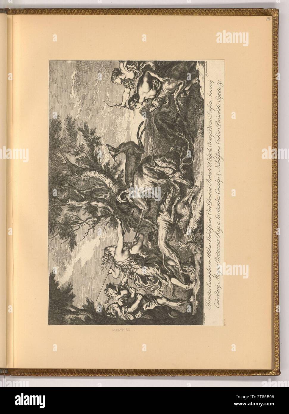 Joseph Goupy (Engraver) Hunting the Diana. etching 1700-1770 , 1700/ ...