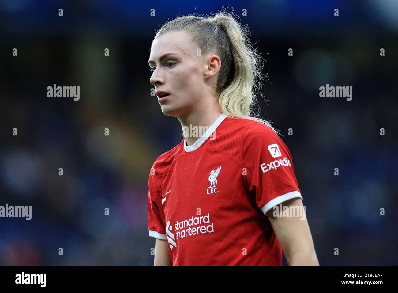 Kingston, UK. 18th Nov, 2023. Jenna Clark of Liverpool Women seen ...