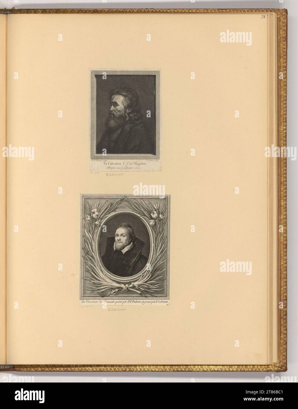 Carl Gottlieb Rasp (Engraver) Portraits. Copper engraving, etching 18 ...