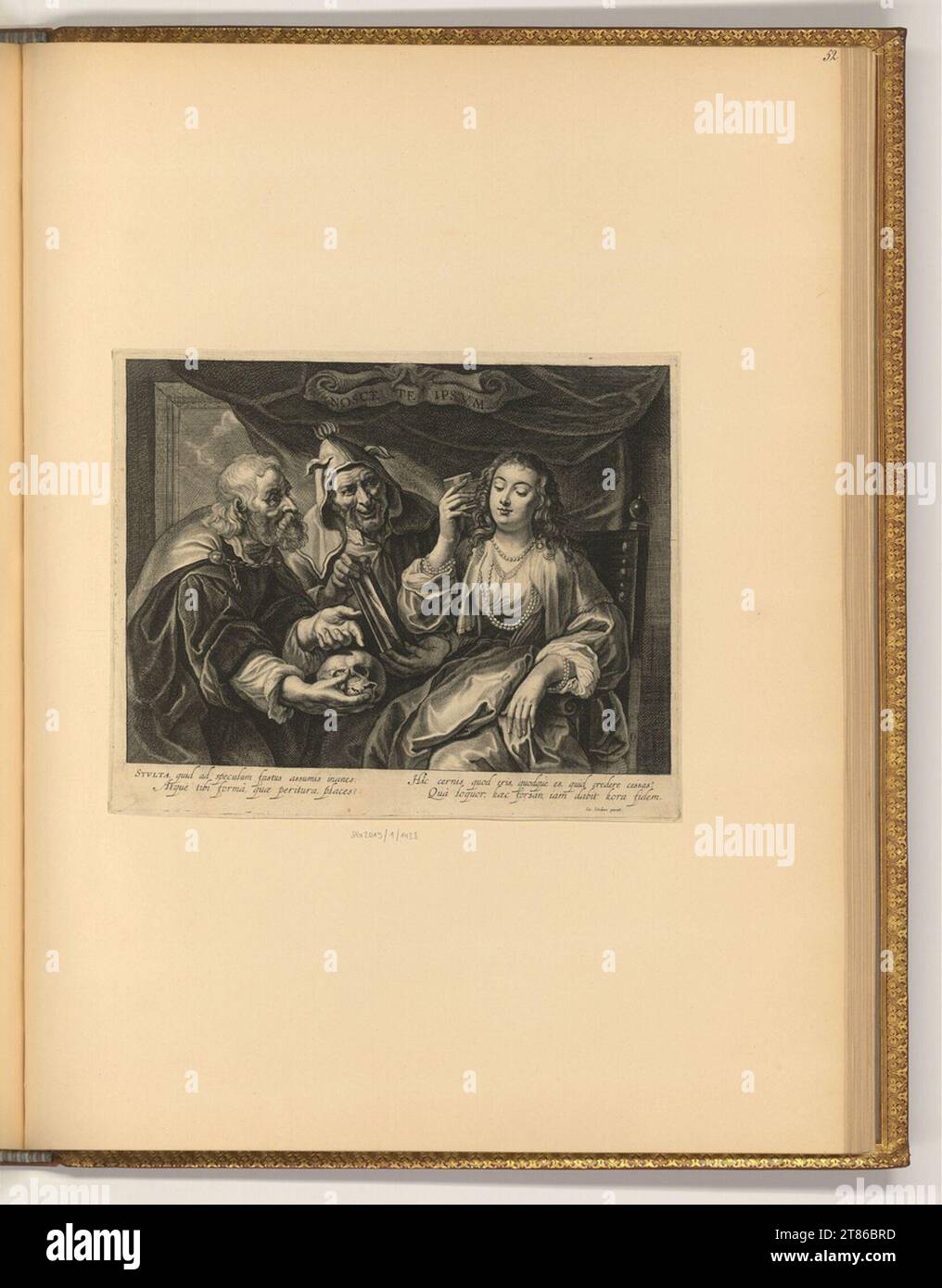 Alexander Voet der Jüngere (Engraver) Know you ipsvm. Copper engraving ...