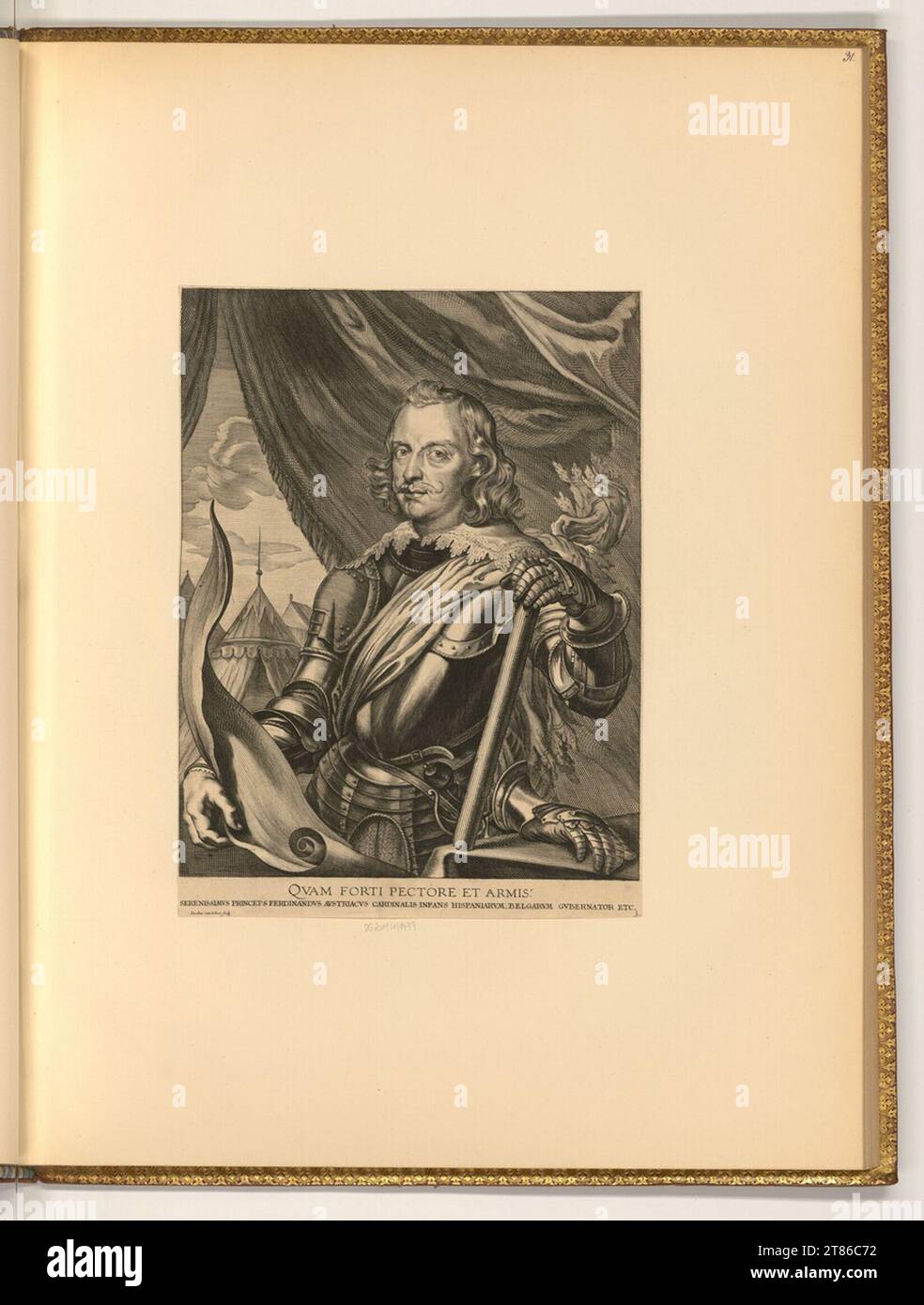 Pieter de Jode II (Engraver) Than a strong chest and armor. Copper ...