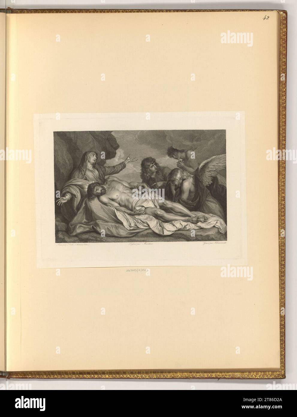 Luigi Schiavonetti (Engraver) Spring Christ. Copper engraving, etching ...