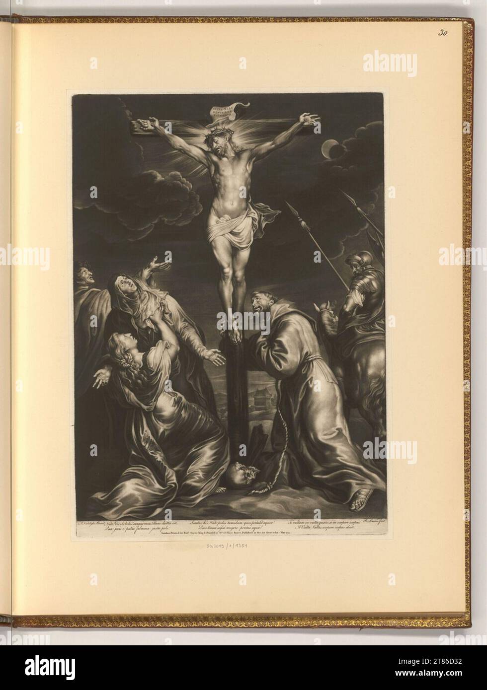 Robert Laurie (Engraver) Crucifixion of Christ. Skiing 1773 , 1773 ...