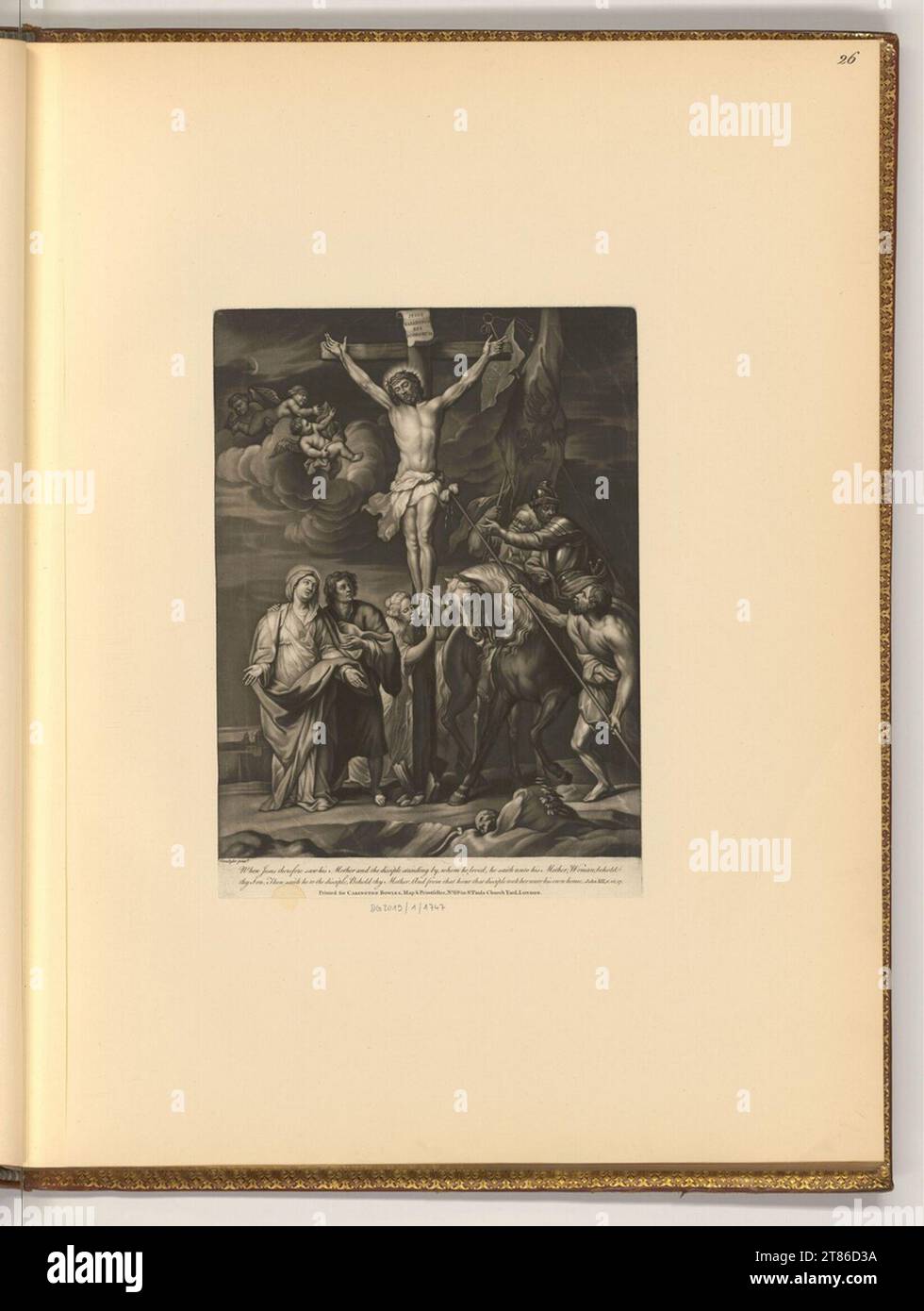 Anthonis van Dyck Crucifixion of Christ. Skiing 1744-1793 , 1744/1793 ...