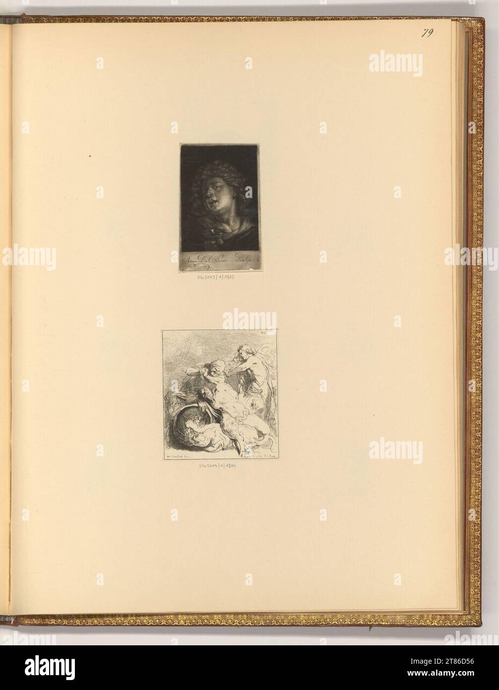 Jan de Groot (Engraver) Boy with glass; Drunken silen. Schaubkunst ...