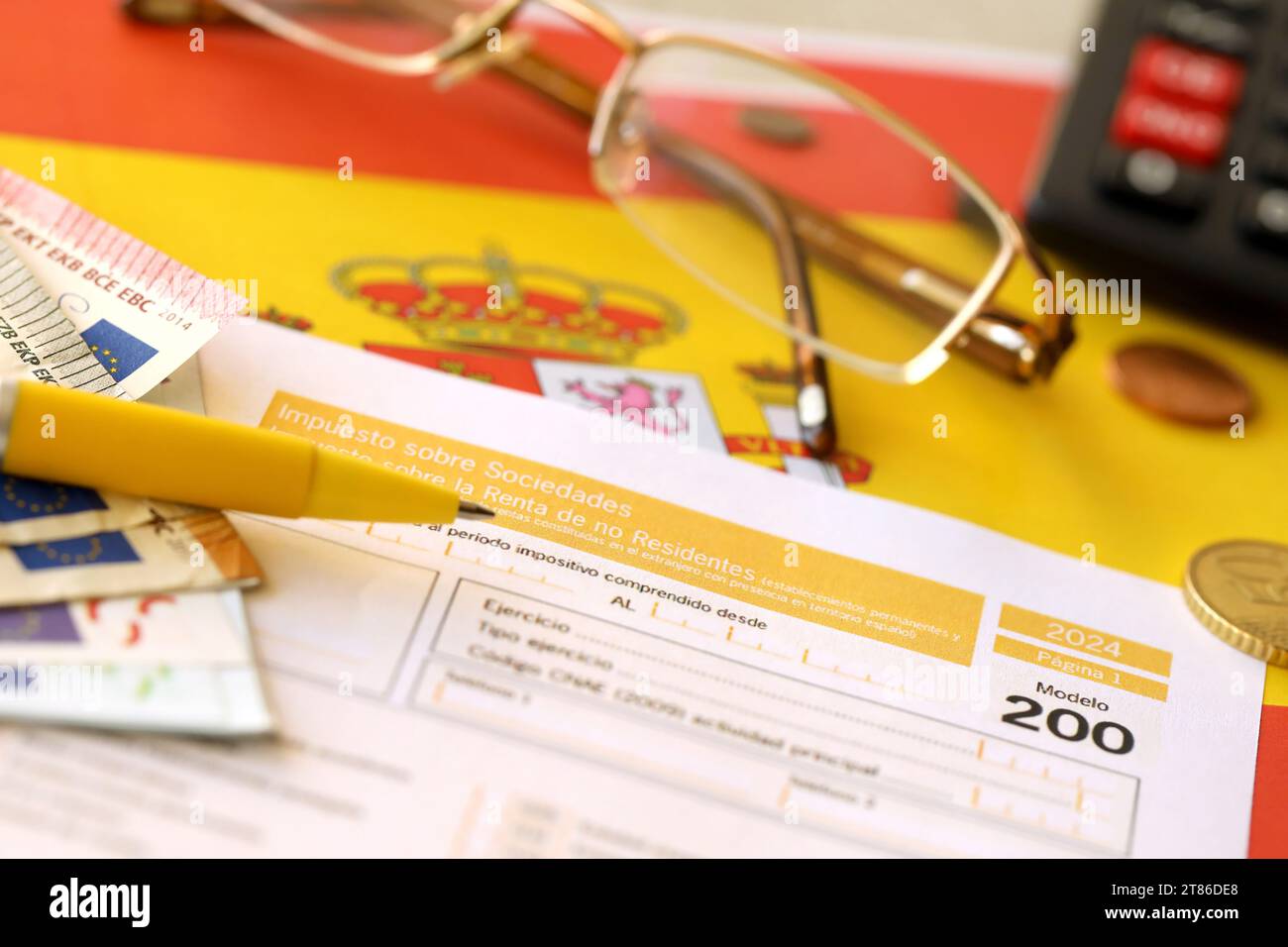 Modelo 200 spanish tax form for corporate income tax for non resident ...