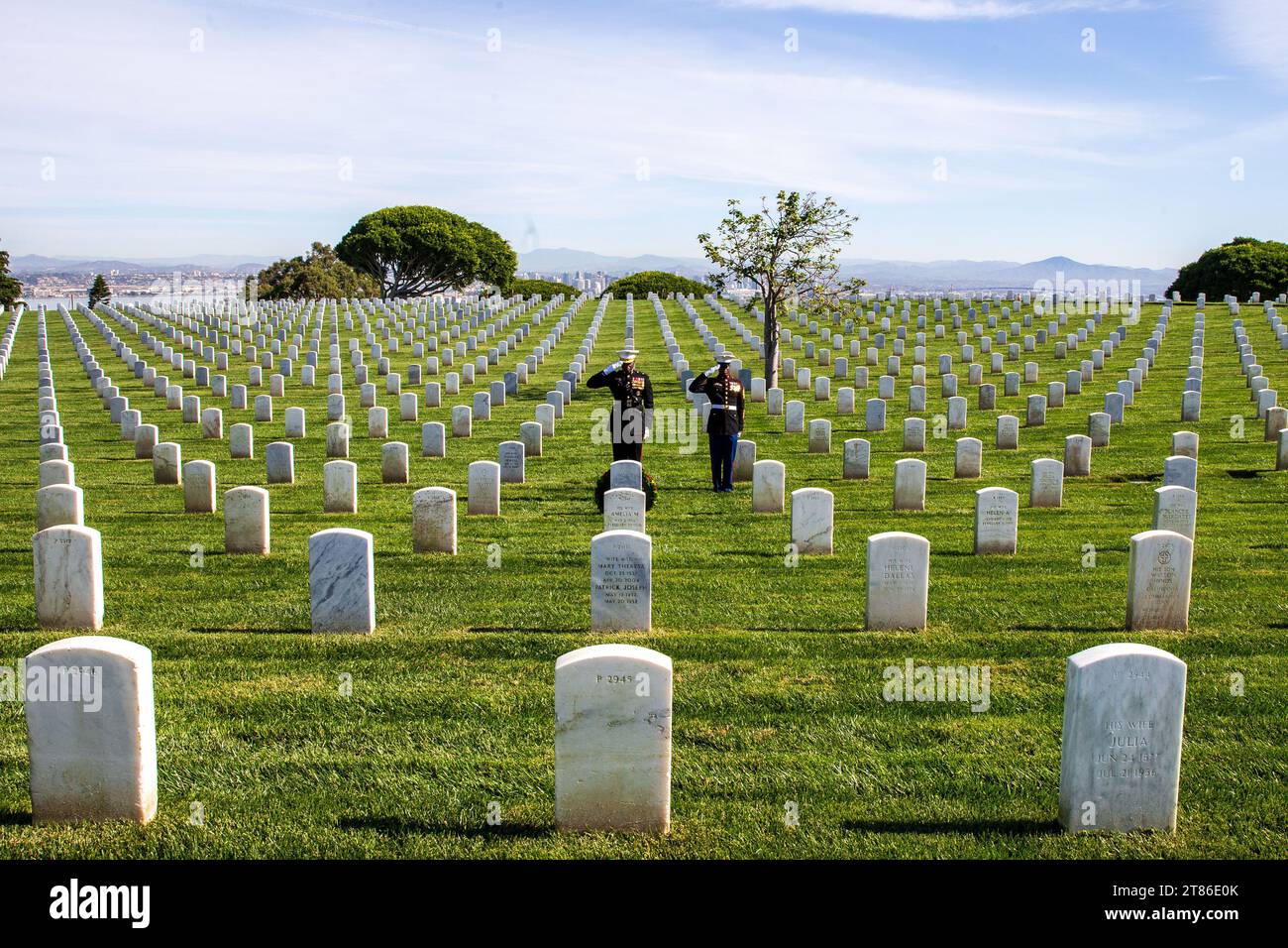November 10 2023 Fort Rosecrans National Cemetery California Usa