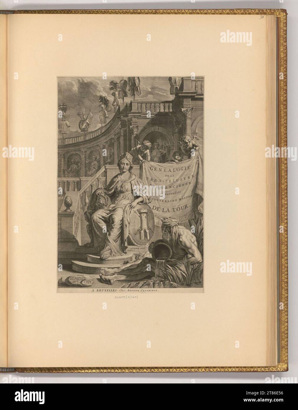 Richard Collin (Engraver) Genealogy of the illustrious, very Ancian and ...