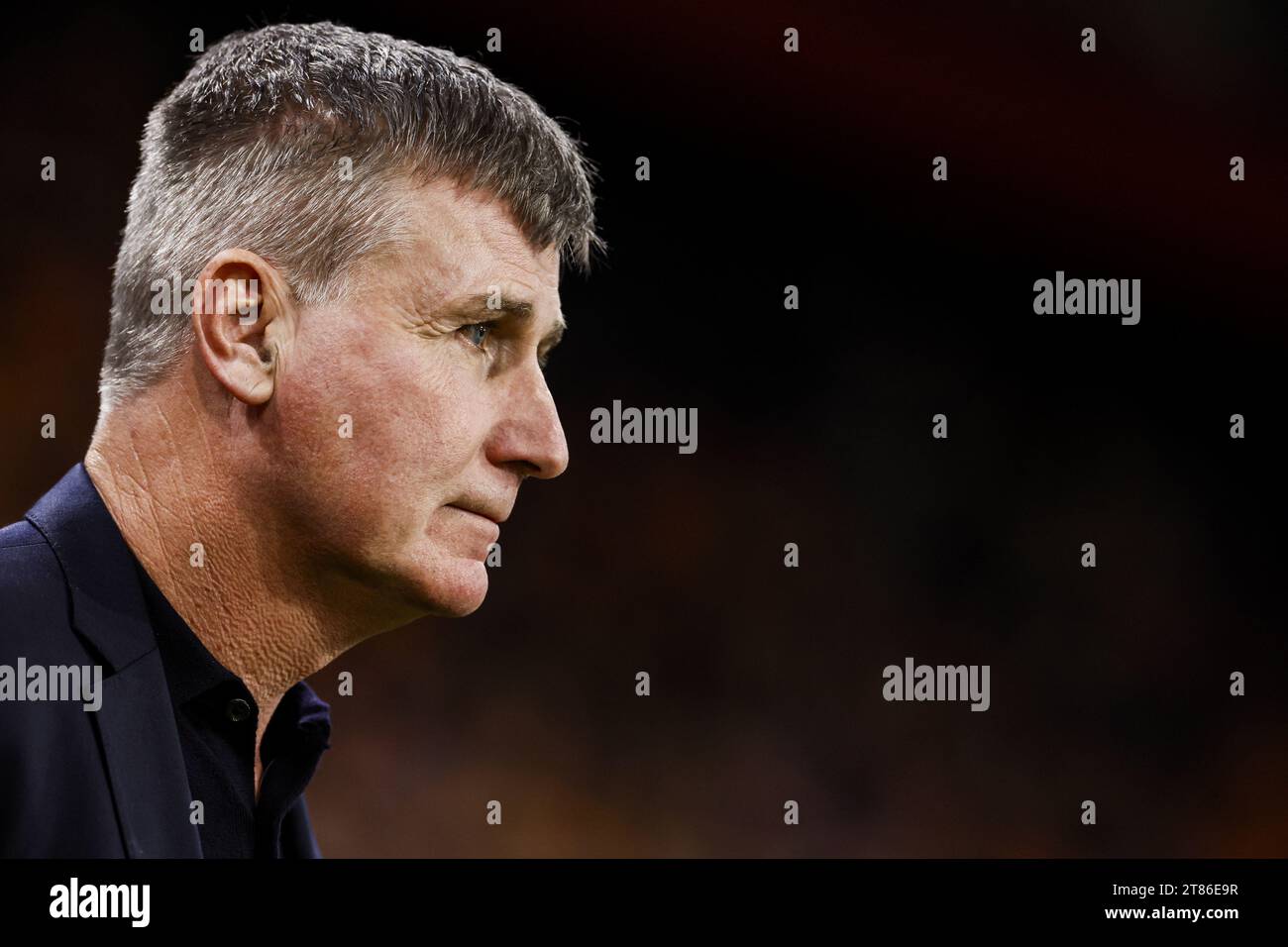 AMSTERDAM - Ireland coach Stephen Kenny during the European ...